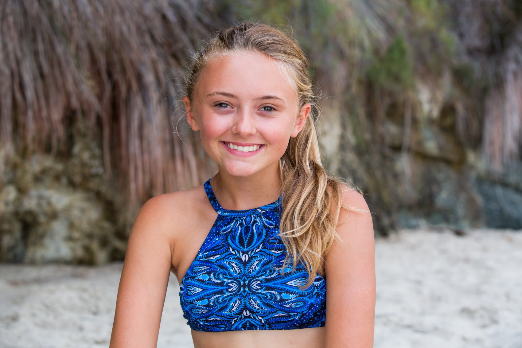 Indigo Azul 2-Piece Bikini SET Girls 8 and 10 by Chance Loves Swimwear